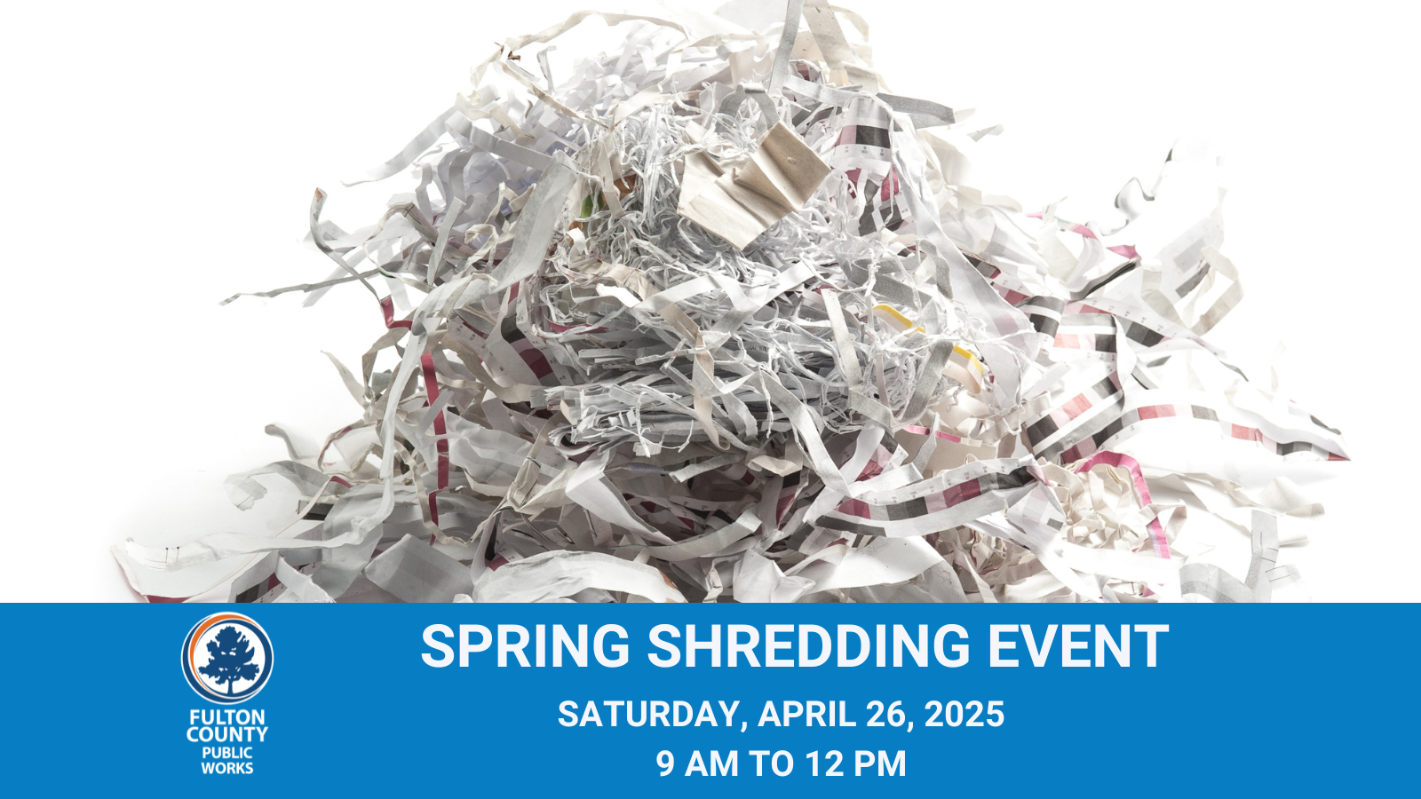 Public Works Hosts Spring Shredding Event