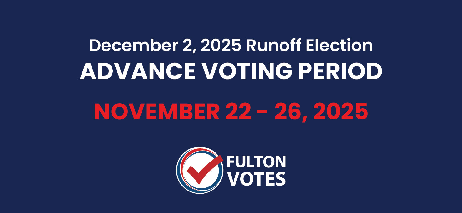 Fulton County Announces Early Voting Locations for General Municipal ...