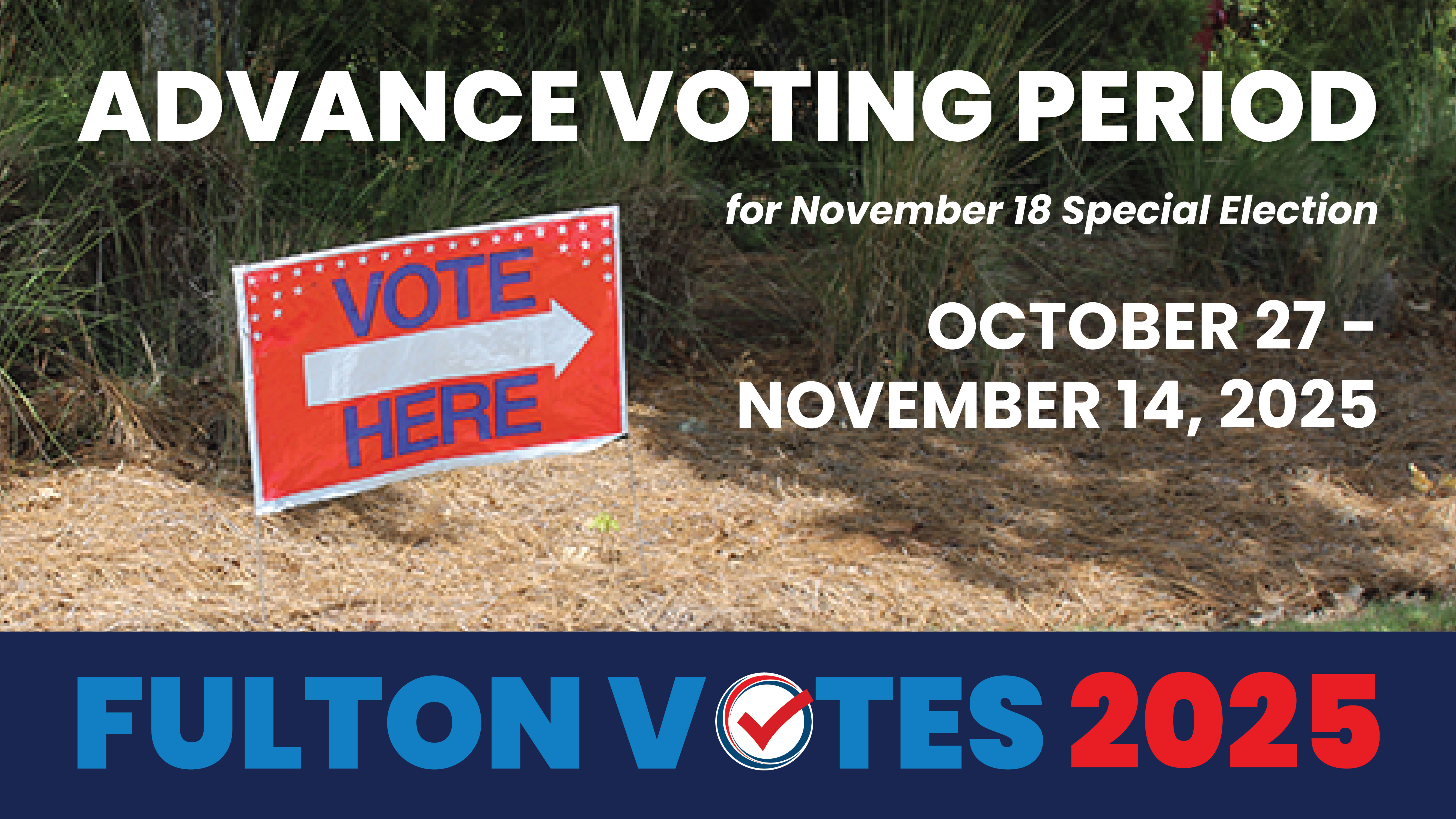 Fulton County kicks-off Early Voting for the November 18 Senate ...