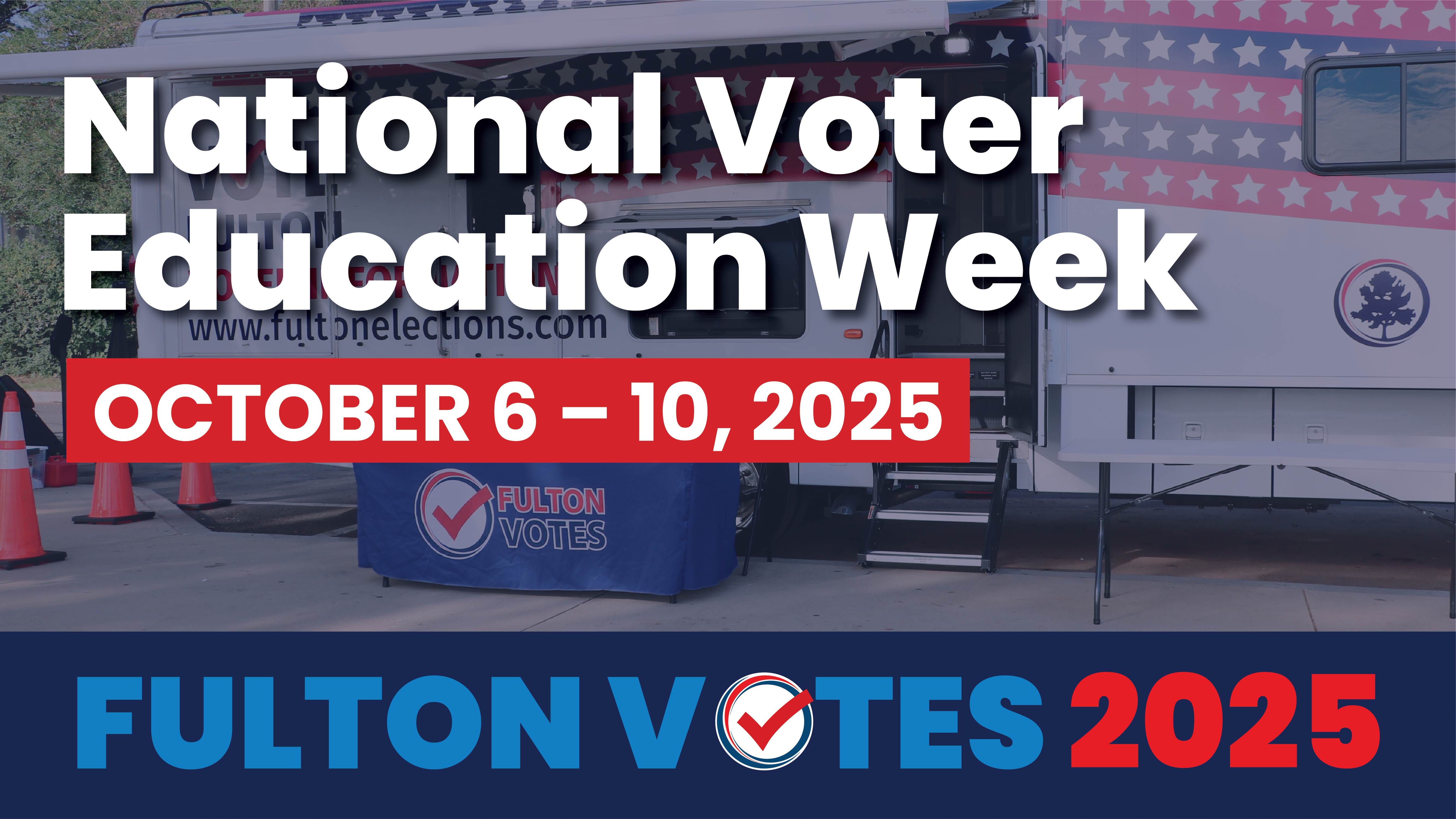Fulton County Recognizes Voter Education Week