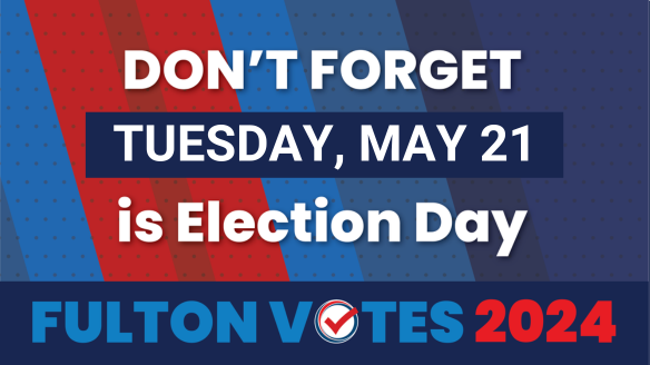 May 21 Election Day