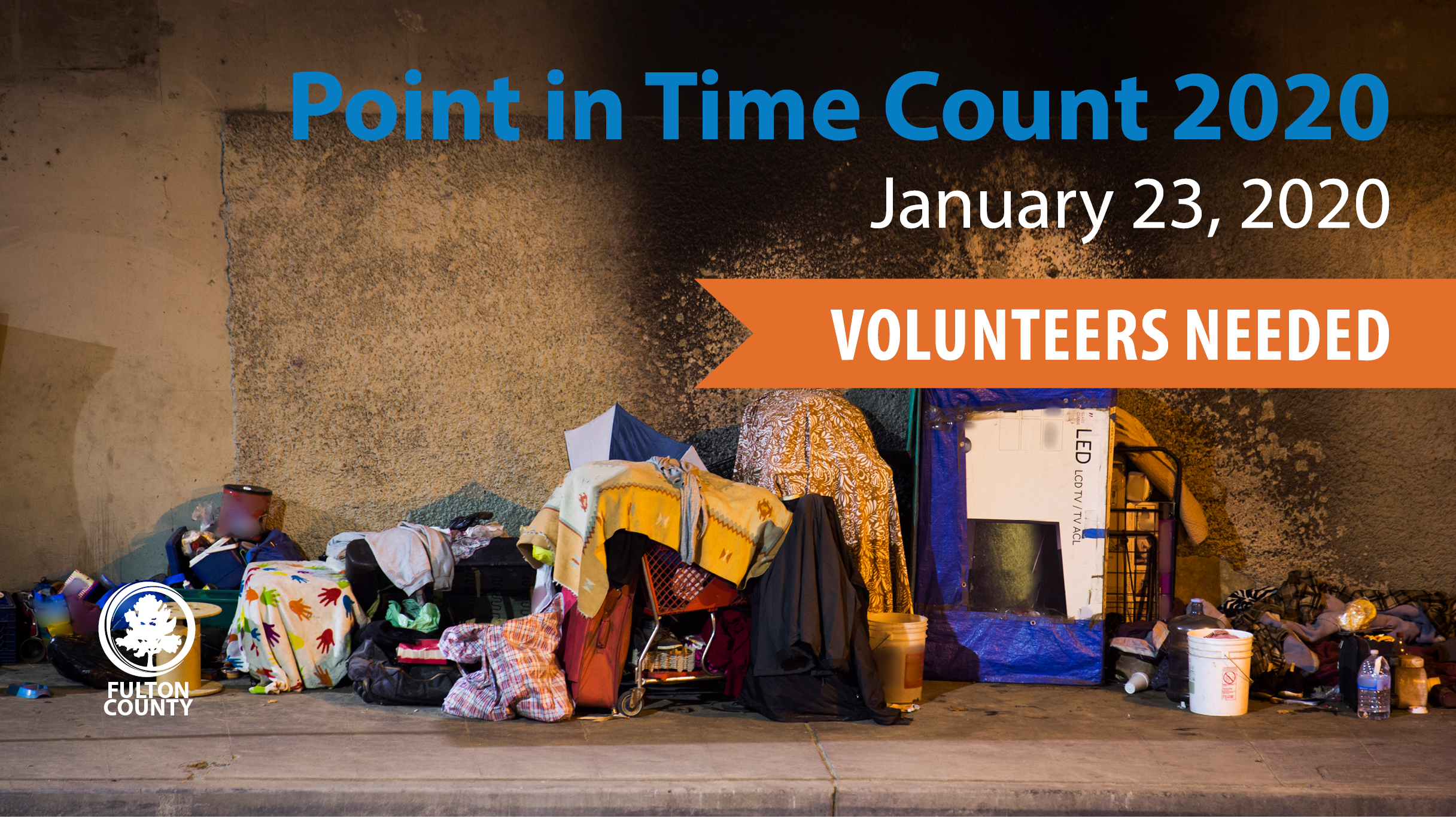 Volunteers Needed for Annual Homeless Count