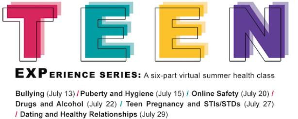 Teen Experience 2021 - An Online Series of Six Classes for Teens: Teen ...